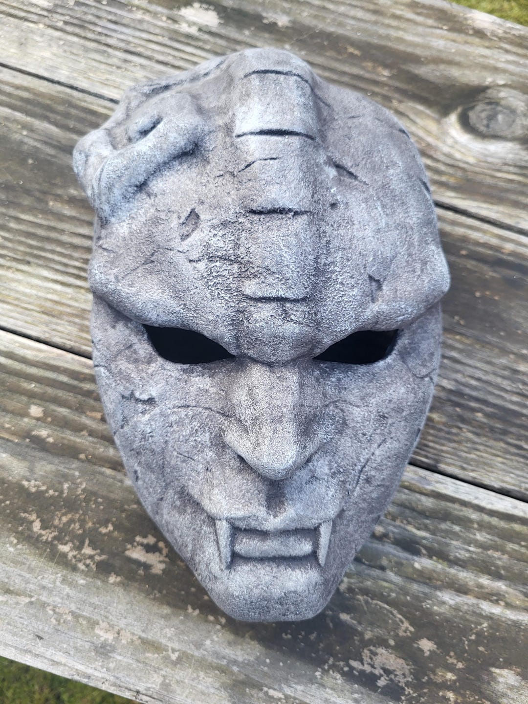 Jojo Inspired Stone Mask Prop - Etsy