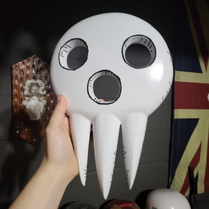 Lord Death Soul Eater Mask - Etsy