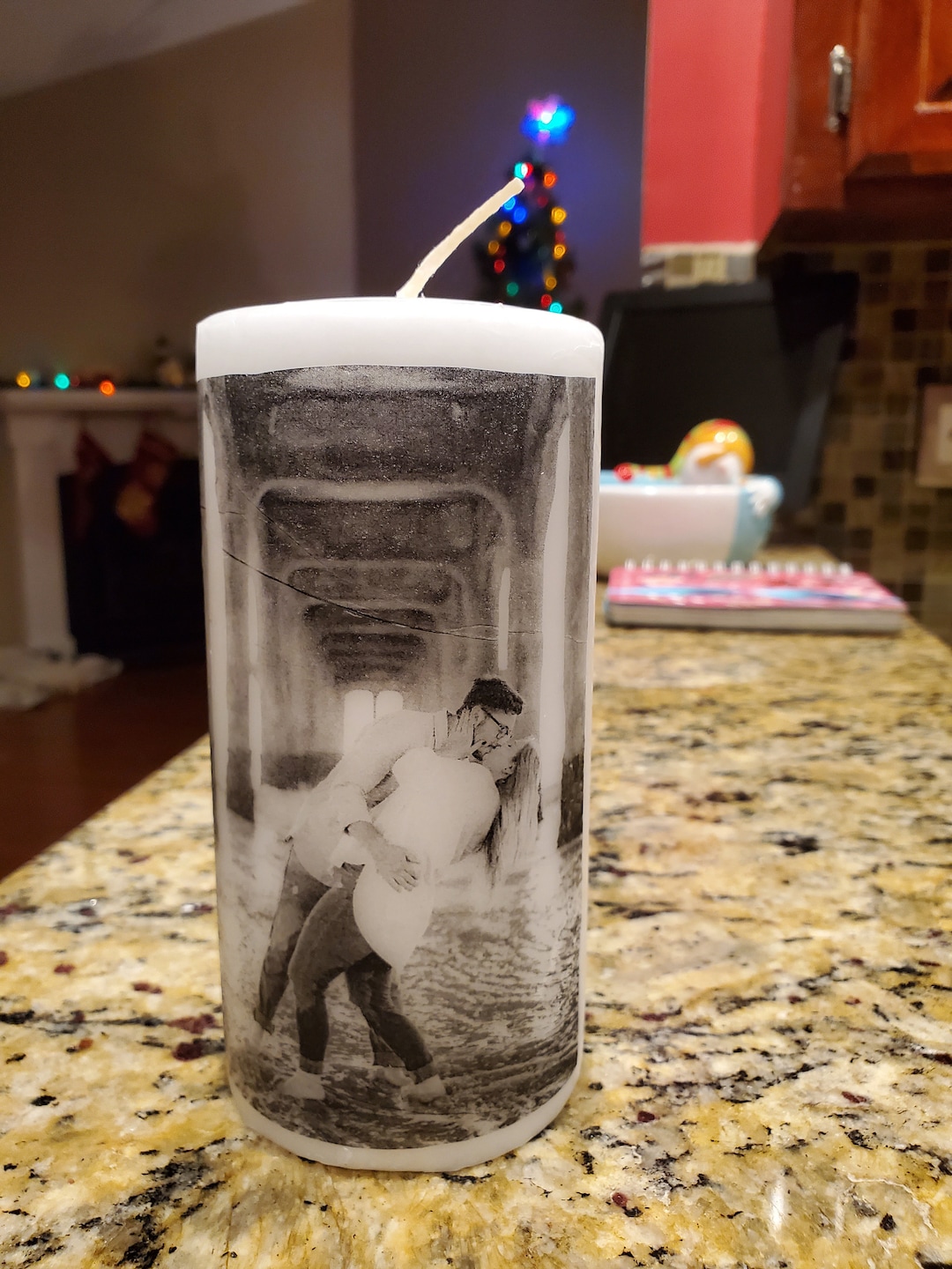 Custom Photo Candle - Etsy