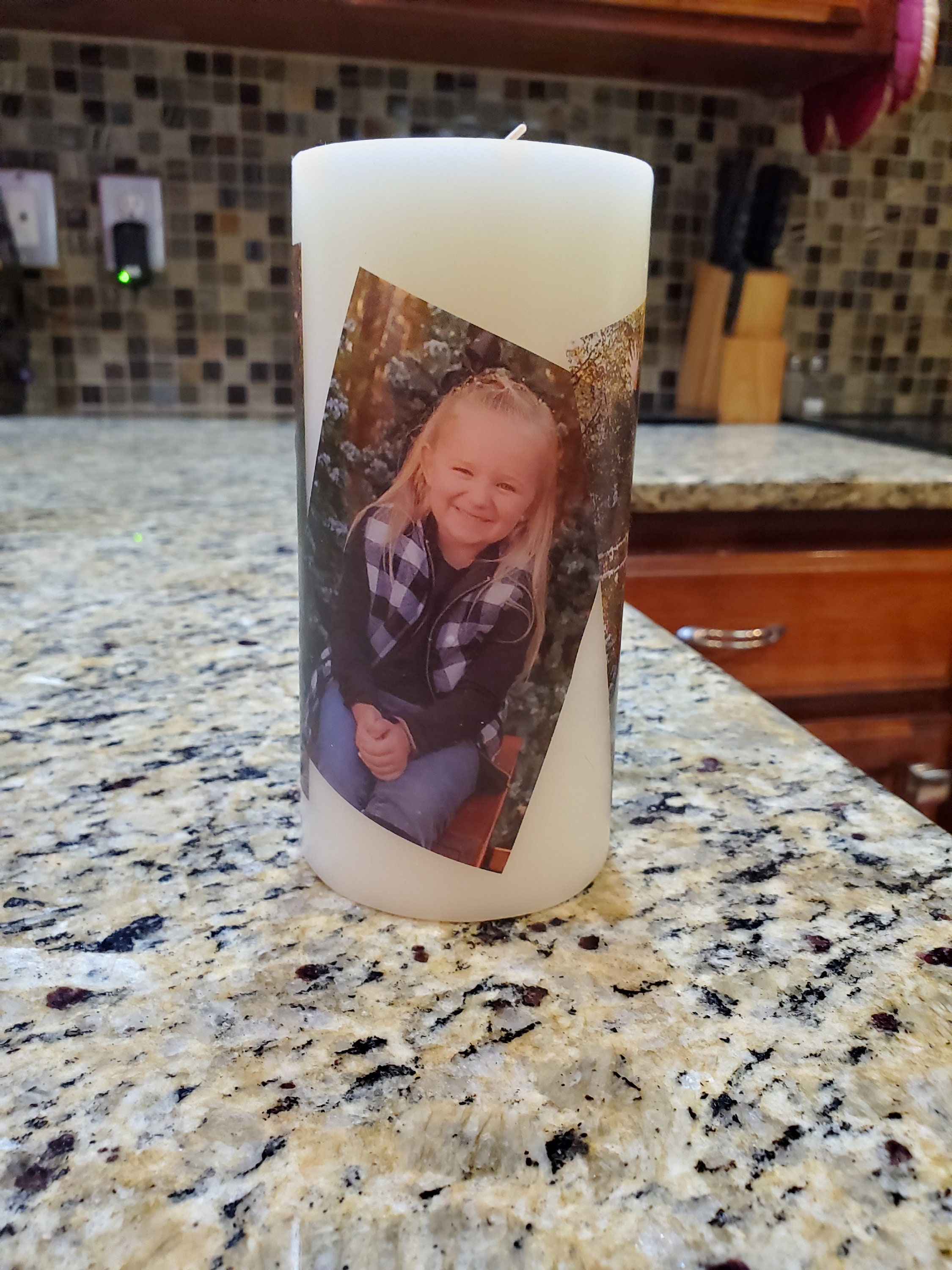 Custom Photo Candle - Etsy