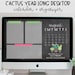 Cactus Desktop Wallpaper Calendar | 2024-25 Calendar, Organizer ...