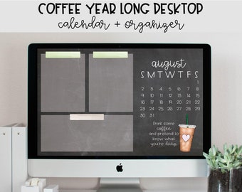 Cactus Desktop Wallpaper Calendar | 2024-25 Calendar, Organizer ...