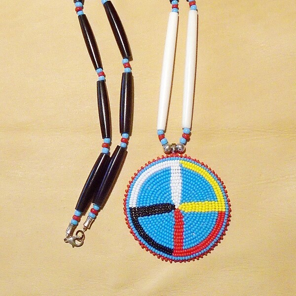 Beaded Medallion Native - Etsy
