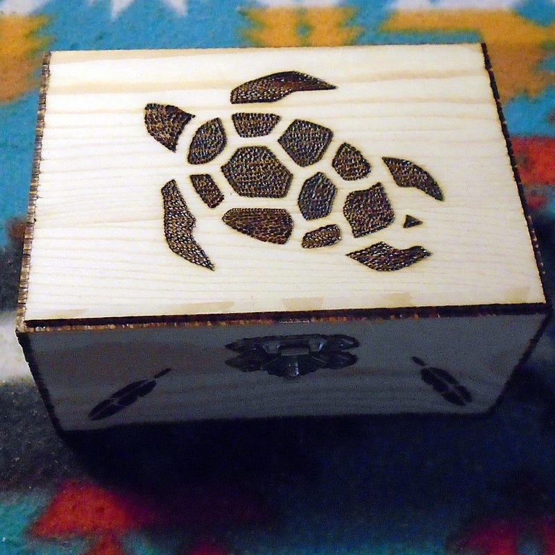 Turtle Jewelry Box - Etsy