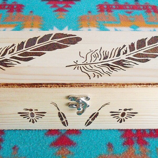 Wooden Feather - Etsy