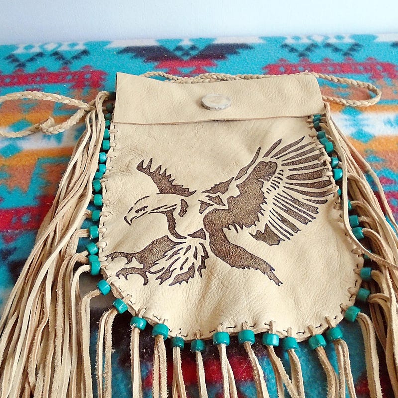 Deerskin Messenger Bag - Etsy