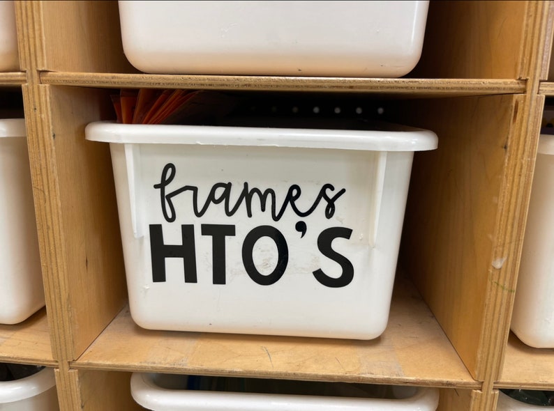 Math Manipulatives Bin Labels - Etsy