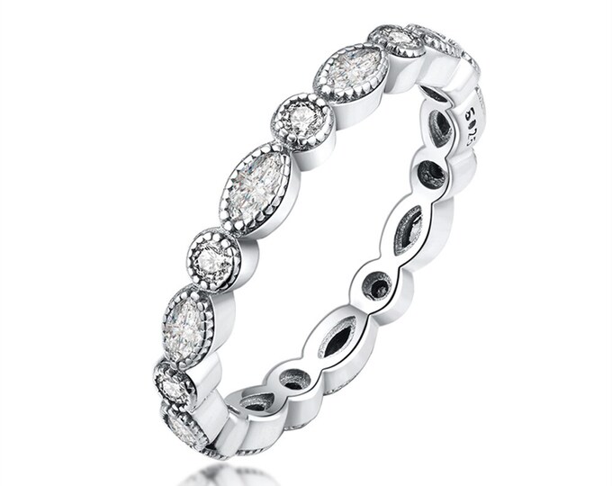 Vintage Style Rings for Women Ring Size 9 Silver Brass - Etsy