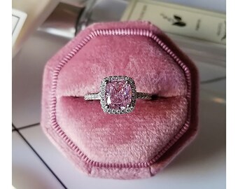 Pink Ice Ring | Etsy