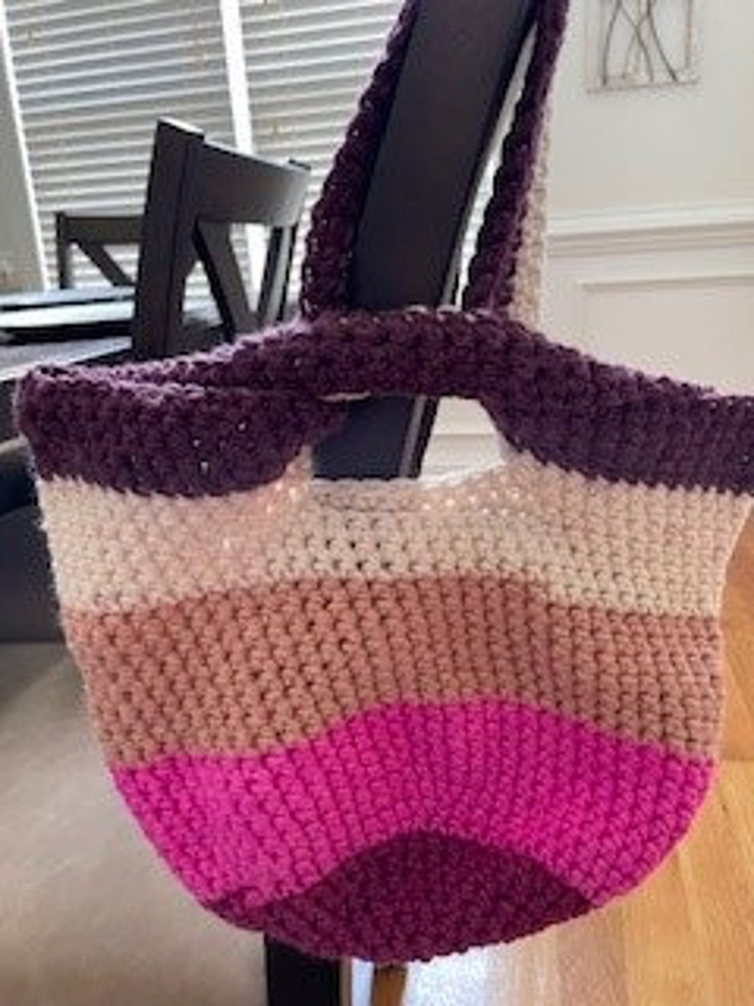 Hand Crochet Bento Bag - Etsy