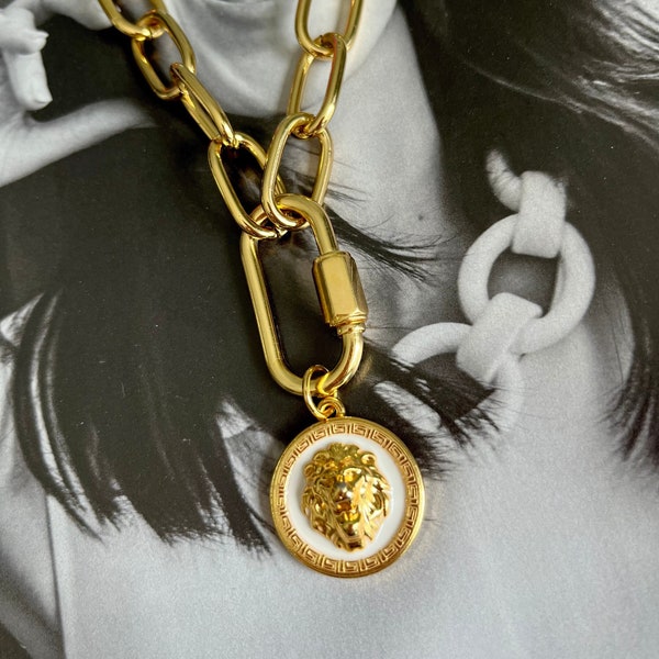 Big Chunky Necklace - Etsy