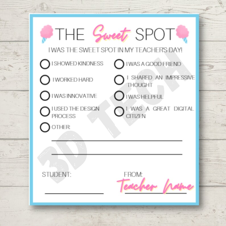 Customizable Student Reward Slips Bundle - Etsy