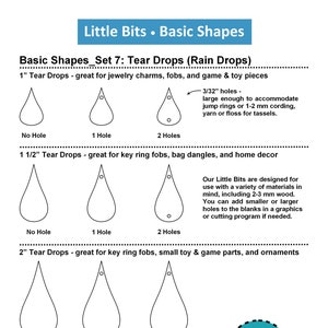 SVG Cut Outs & Graphics_basic Shapes 7. Tear Drops_png + SVG Files for ...