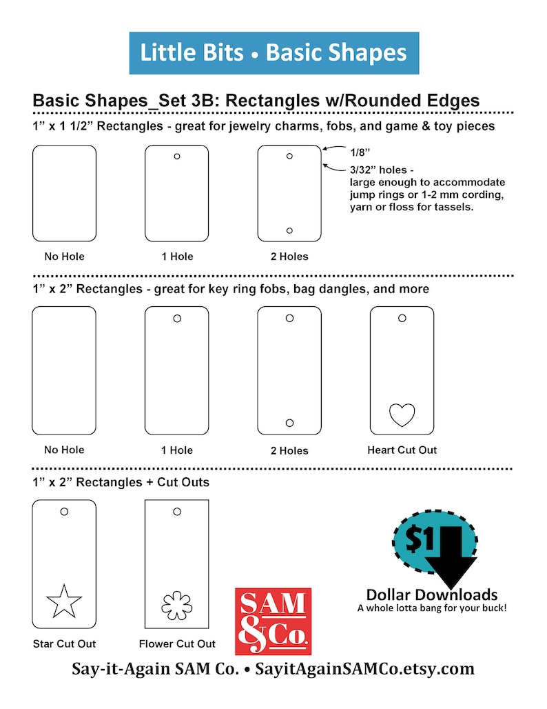 SVG Cut Outs & Graphics Files_basic Shapes 3B RECTANGLES_PNG + SVG ...