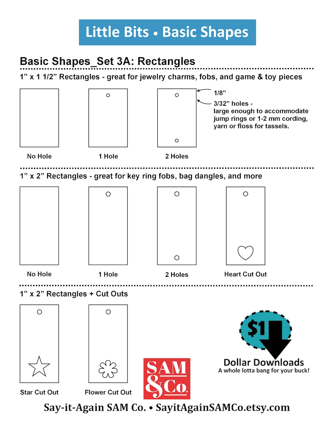 SVG Cut Outs & Graphics Files_basic Shapes 3A RECTANGLES_PNG + SVG ...
