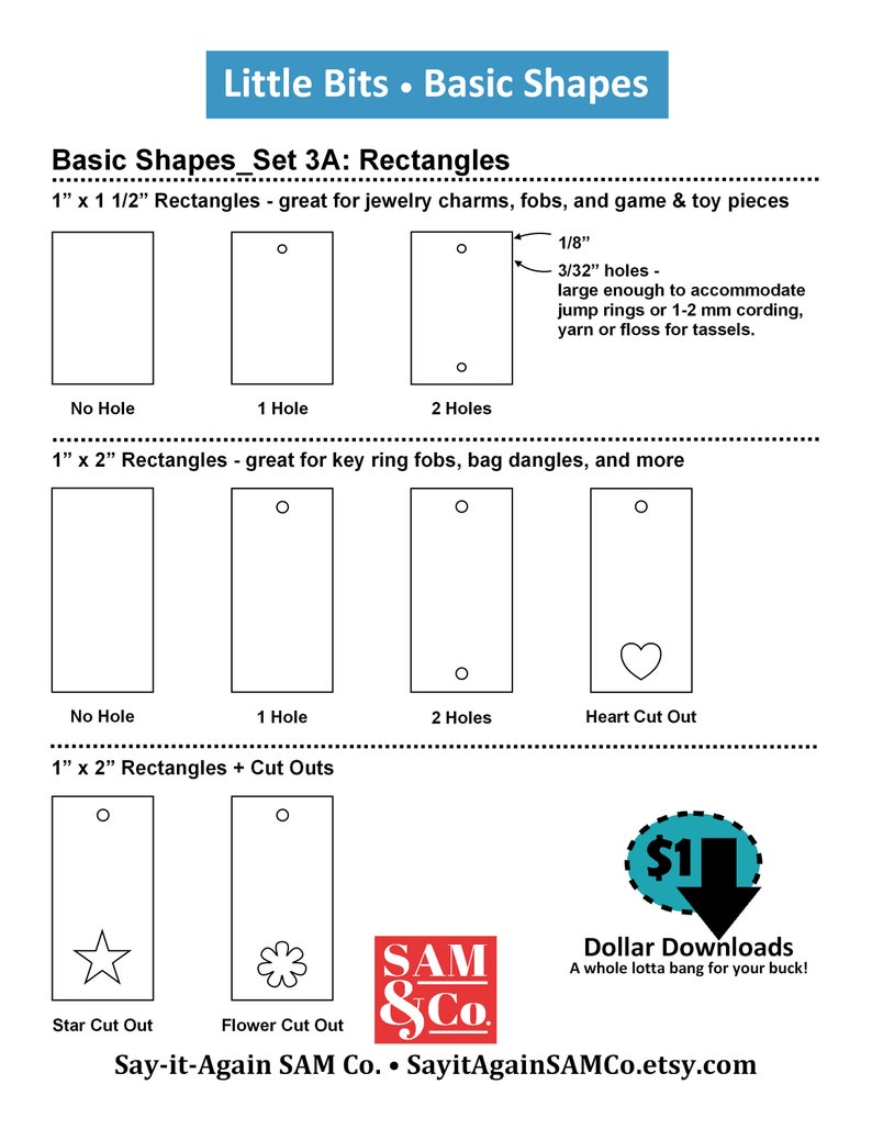 SVG Cut Outs & Graphics Files_basic Shapes 3A RECTANGLES_PNG + SVG ...
