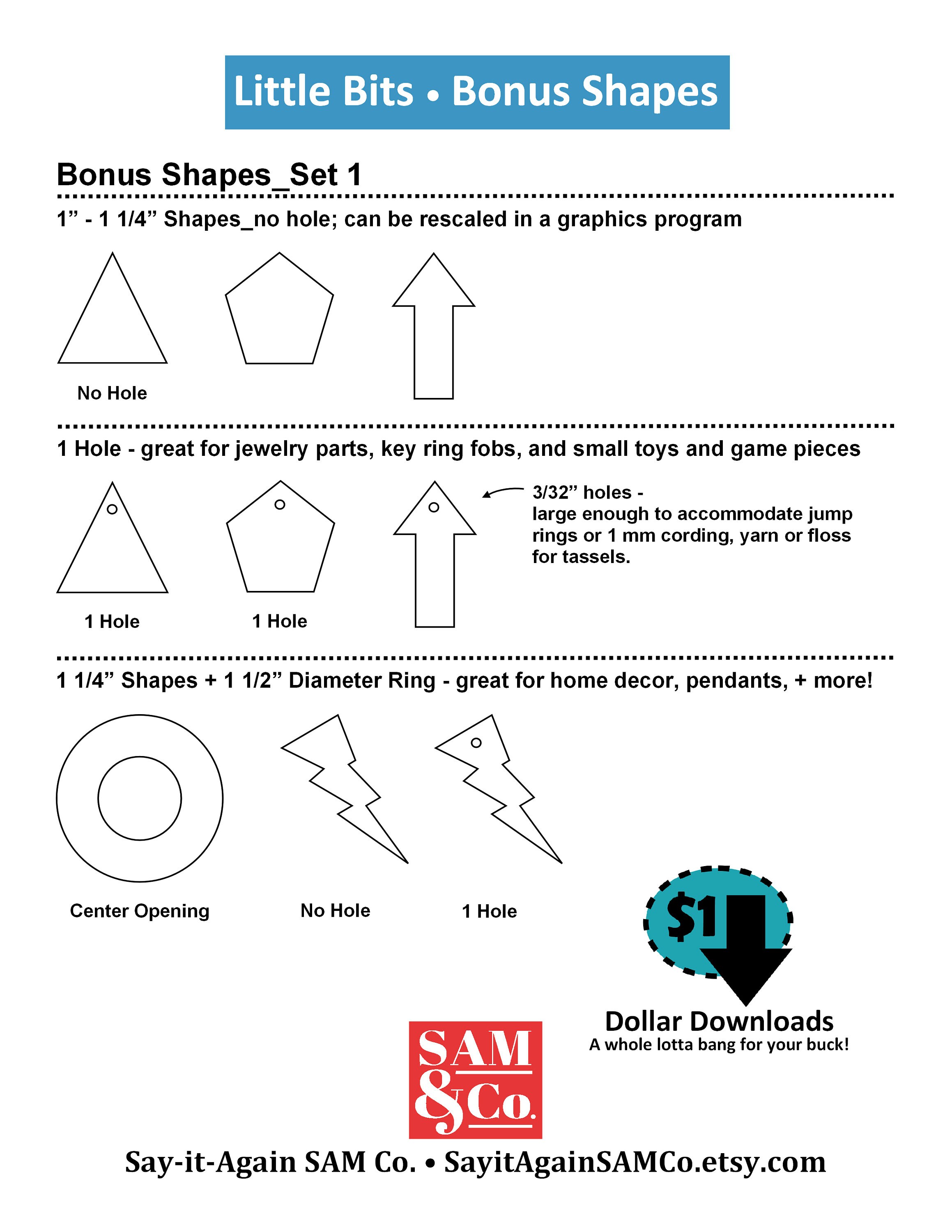 SVG Cut Outs Graphics_basic Shapes Deluxe Set BONUS_PNG - Etsy