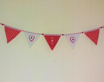 Red bunting | Etsy