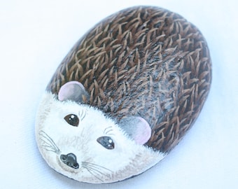 Hedgehog Rock - Etsy