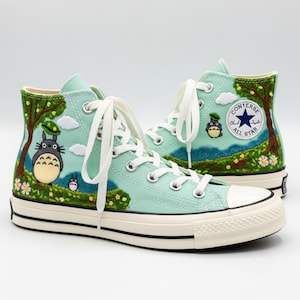 Chrome Hearts Converse - Etsy