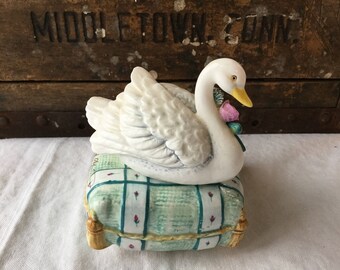 Swan music box | Etsy