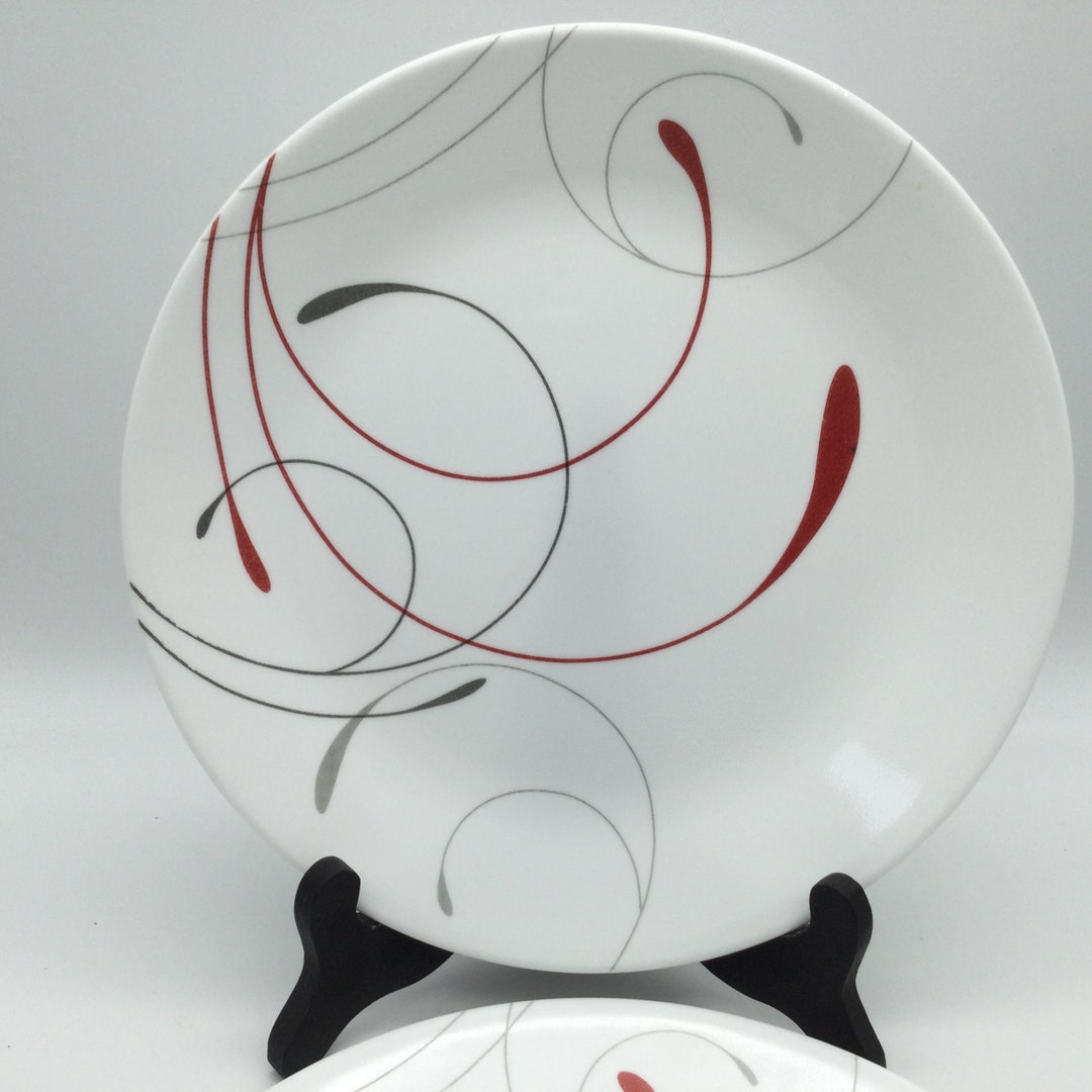 Corelle Splendor Set of 6 Plates / 2 Dinner & 4 Bread and Butter - Etsy