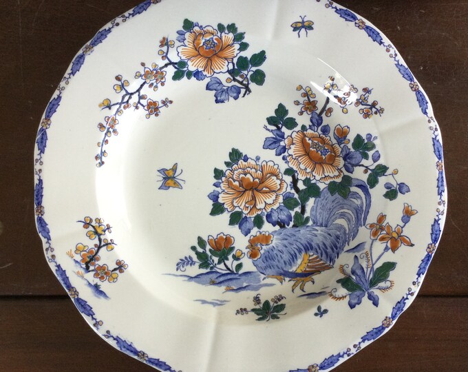 Vintage Gien France alice Dinnerware French - Etsy