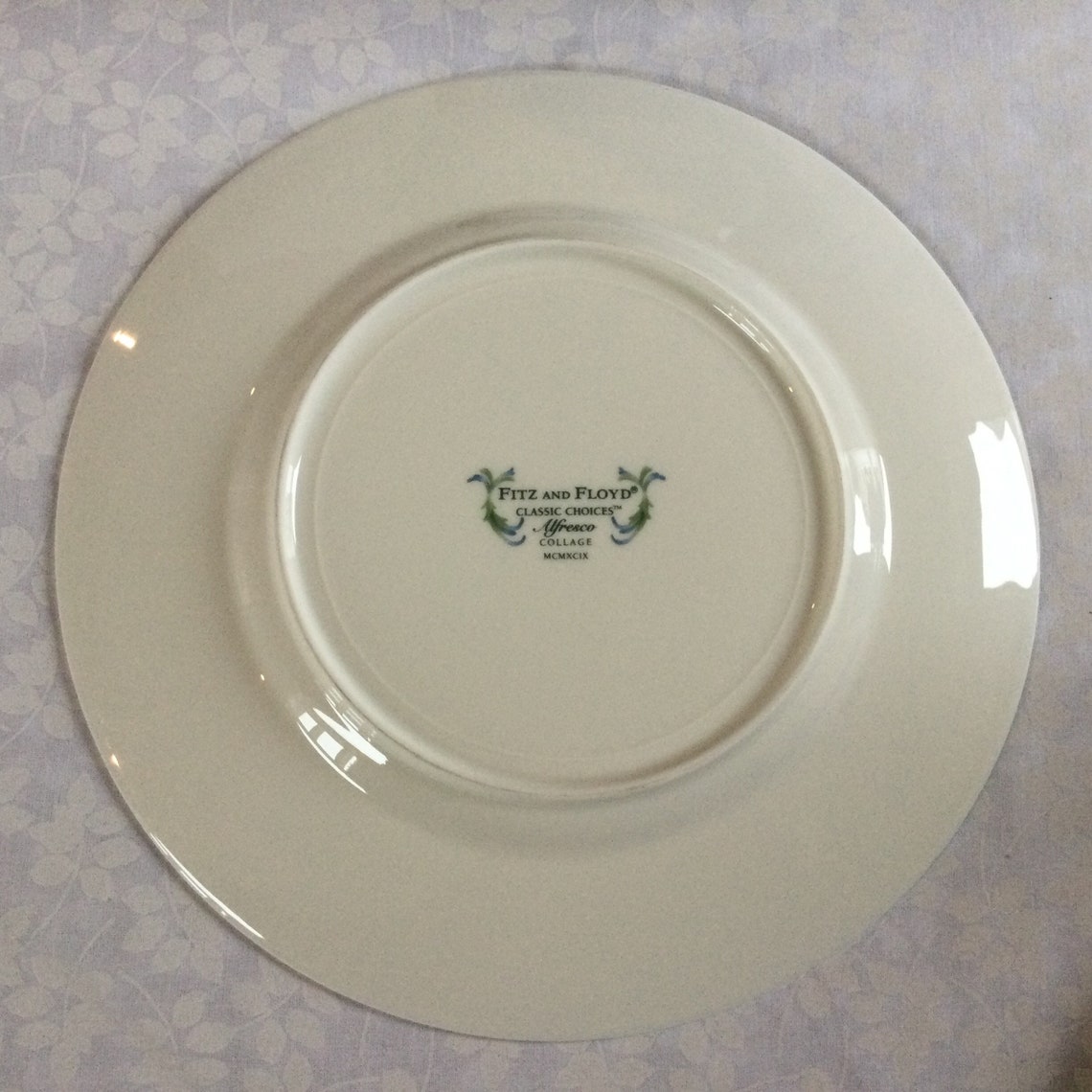 Fitz & Floyd Classic Choices Alfresco Collage Set of 4 Salad / | Etsy