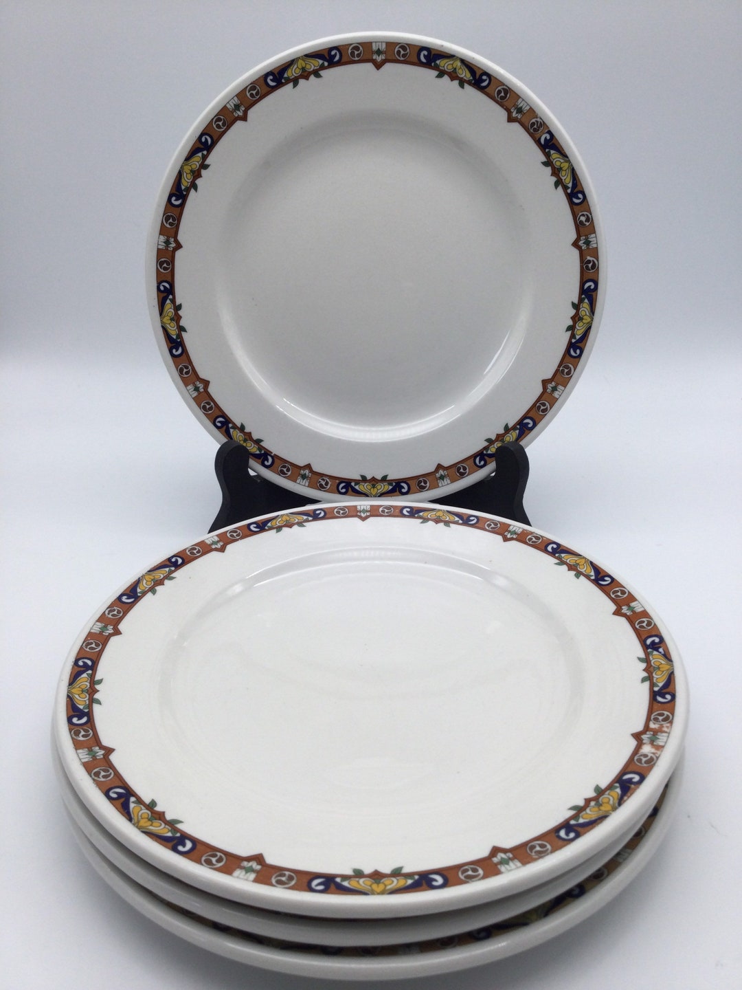 Vintage Art Nouveau Mayer China Co. Restaurant / Hotel Ware Plates ...