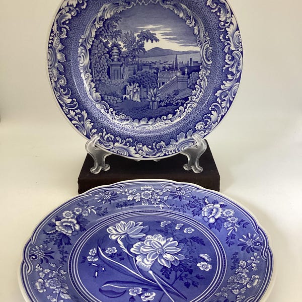 Blue Transferware - Etsy