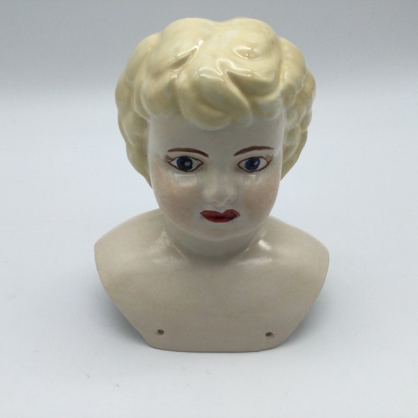 Porcelain Doll Head - Etsy