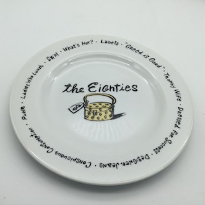 Pottery Barn Set of 8 Millennium Plates / 1930-2000 / 8.25” - Etsy