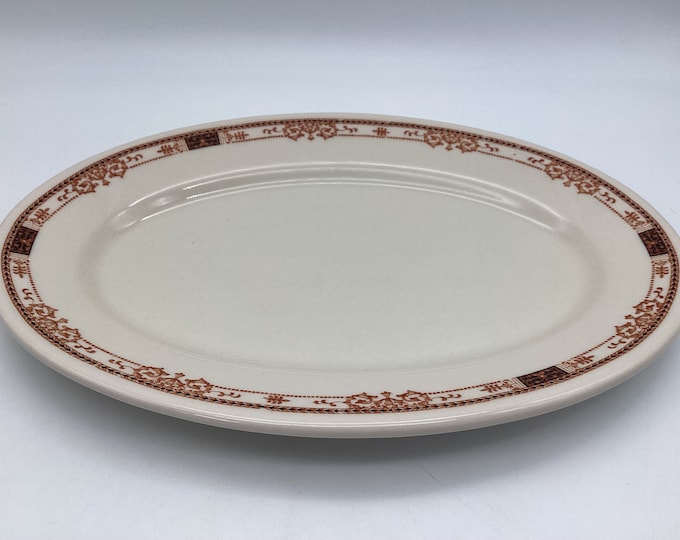 Vintage Restaurant Ware / Sterling China Co. Oval Platter / Webster ...