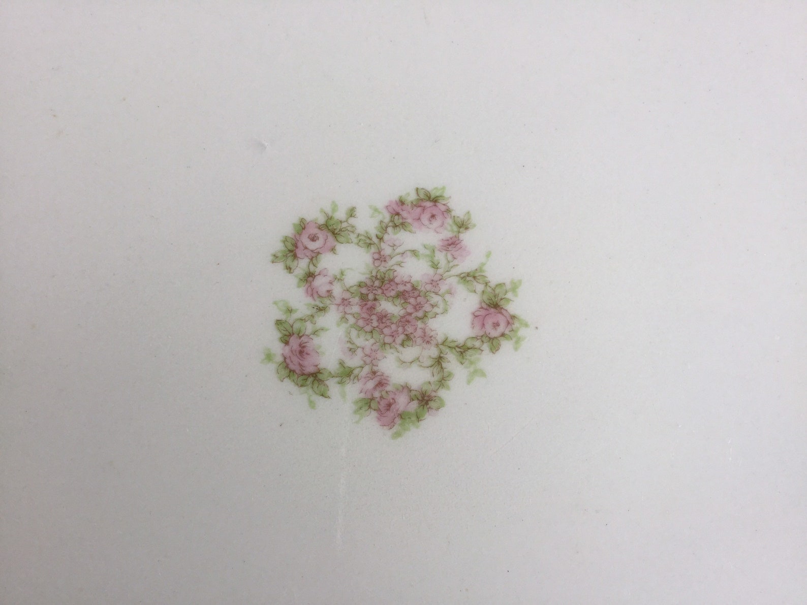 Antique Syracuse China OPCO / Pink Rose Floral / Large Oval Serving ...
