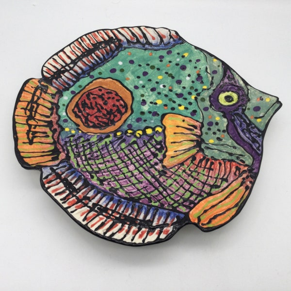 Whimsical Fish Art - Etsy