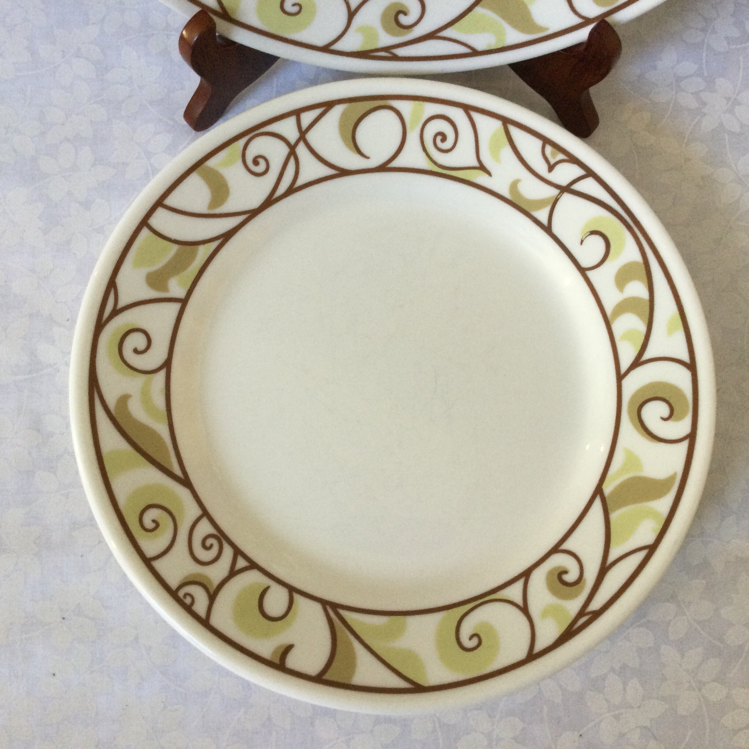 Set of 4 Corelle Ultra Salad Plates / Garden Gate / - Etsy