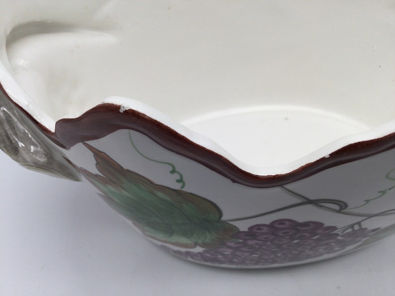 Handpainted Mottahedeh Design Italy Large Cache Pot / Planter - Etsy