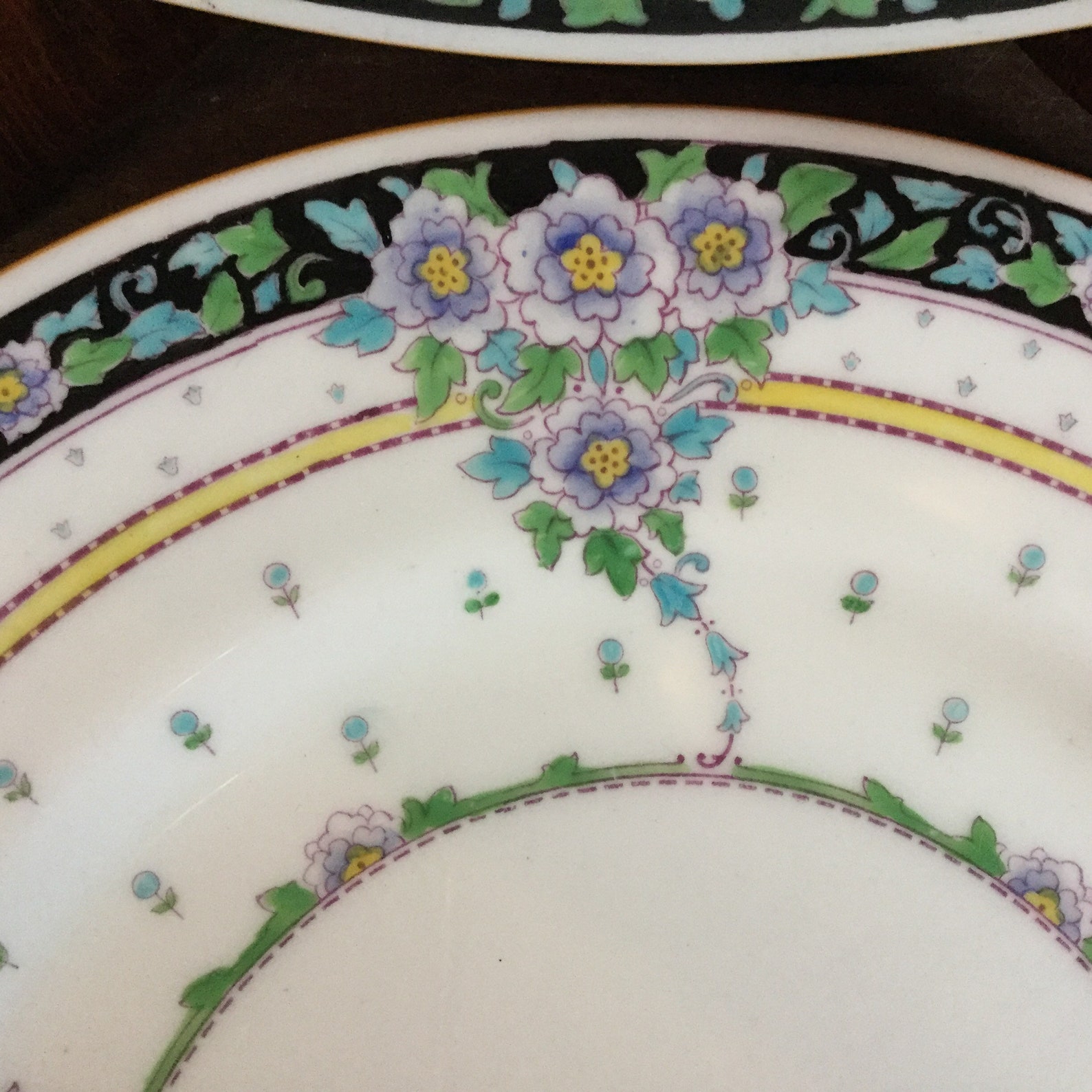 Antique Royal Doulton Hand Painted Art Deco Dinner Plates / - Etsy