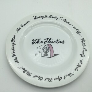 Pottery Barn Set of 8 Millennium Plates / 1930-2000 / 8.25” - Etsy