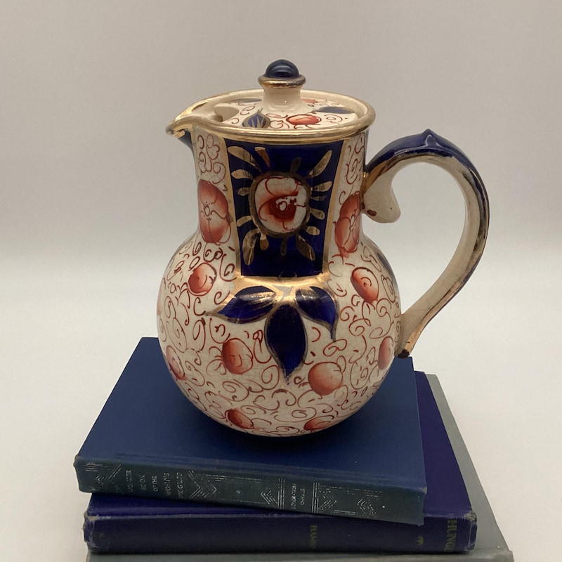 Antique Imari Tea Set - Etsy