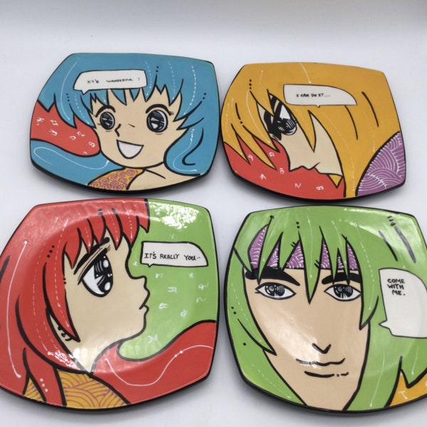 Anime Plates - Etsy