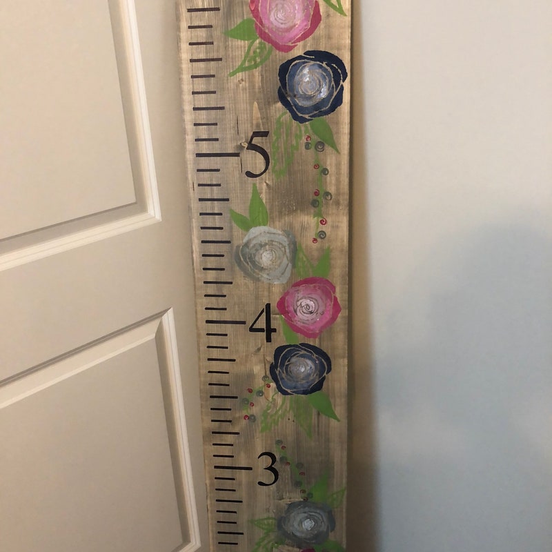 Growth Chart Girl - Etsy