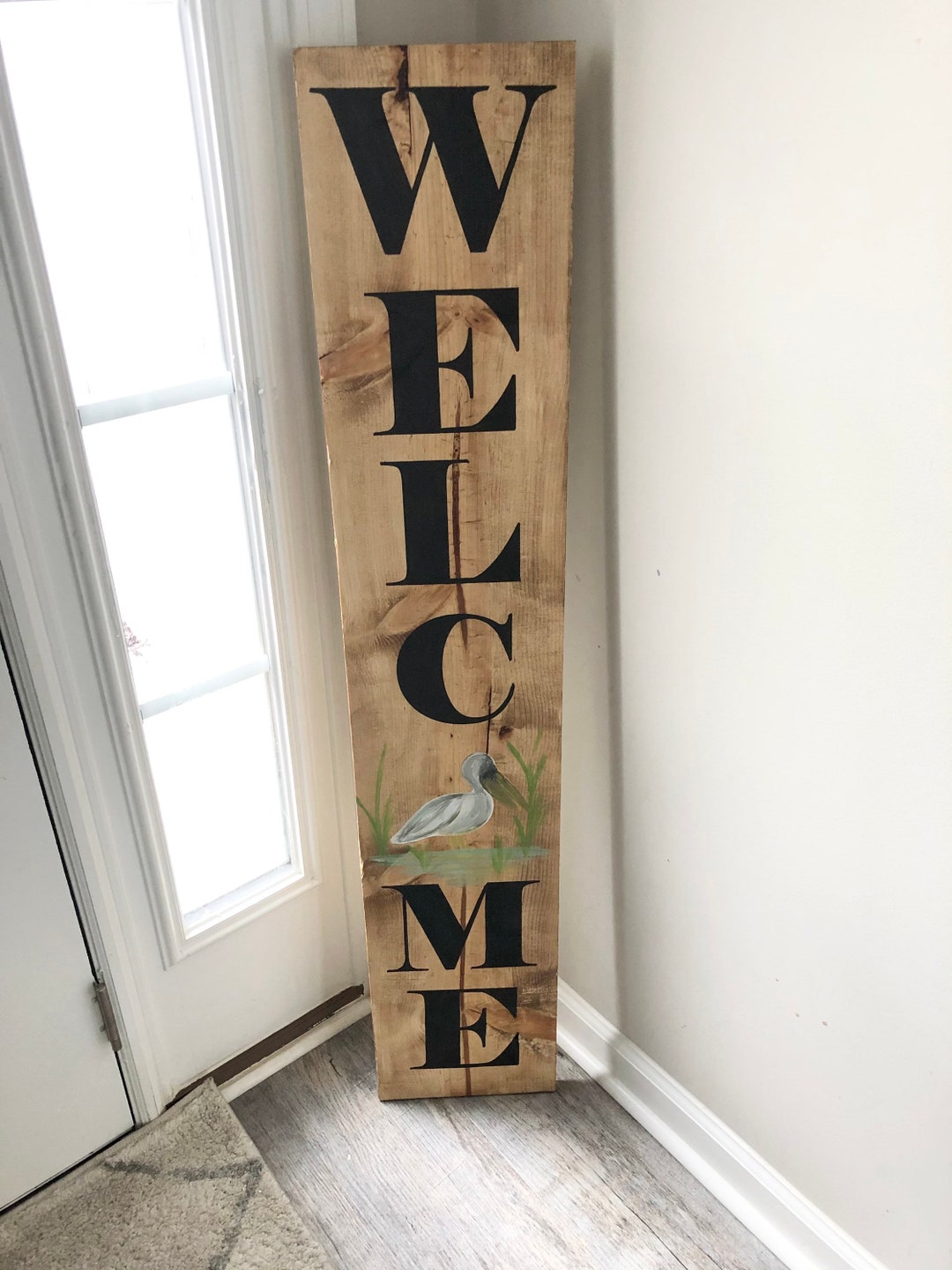 Pelican Welcome Sign - Etsy