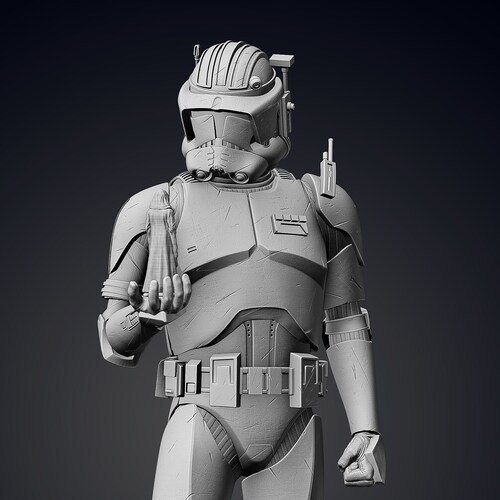 Animated Commander Cody Armor Accessories 3D Print Files - Etsy UK