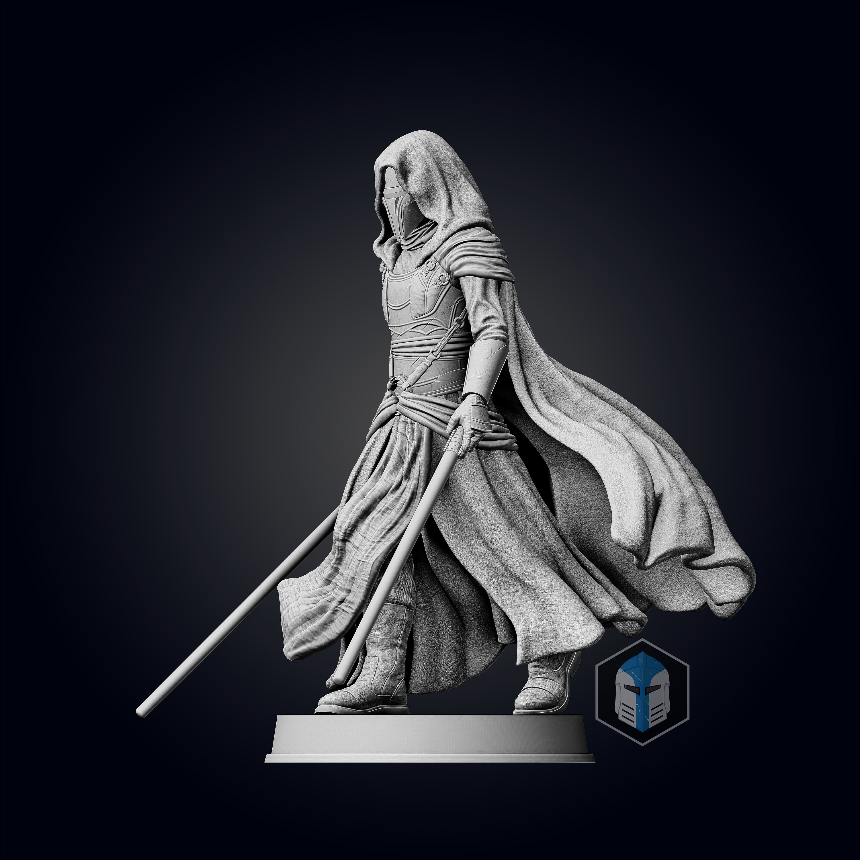 Darth Revan Figurine Pose 2 3D Print Files - Etsy Canada