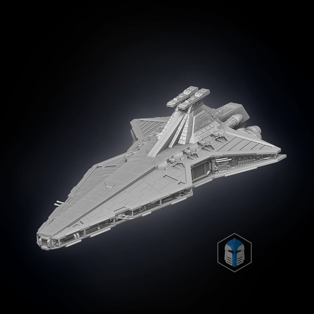 Clone Wars Venator Capital Ship 3D Print Files - Etsy