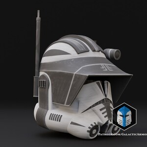 Animated Phase 2 Imperial Commander Cody Helmet 3D Print Files - Etsy