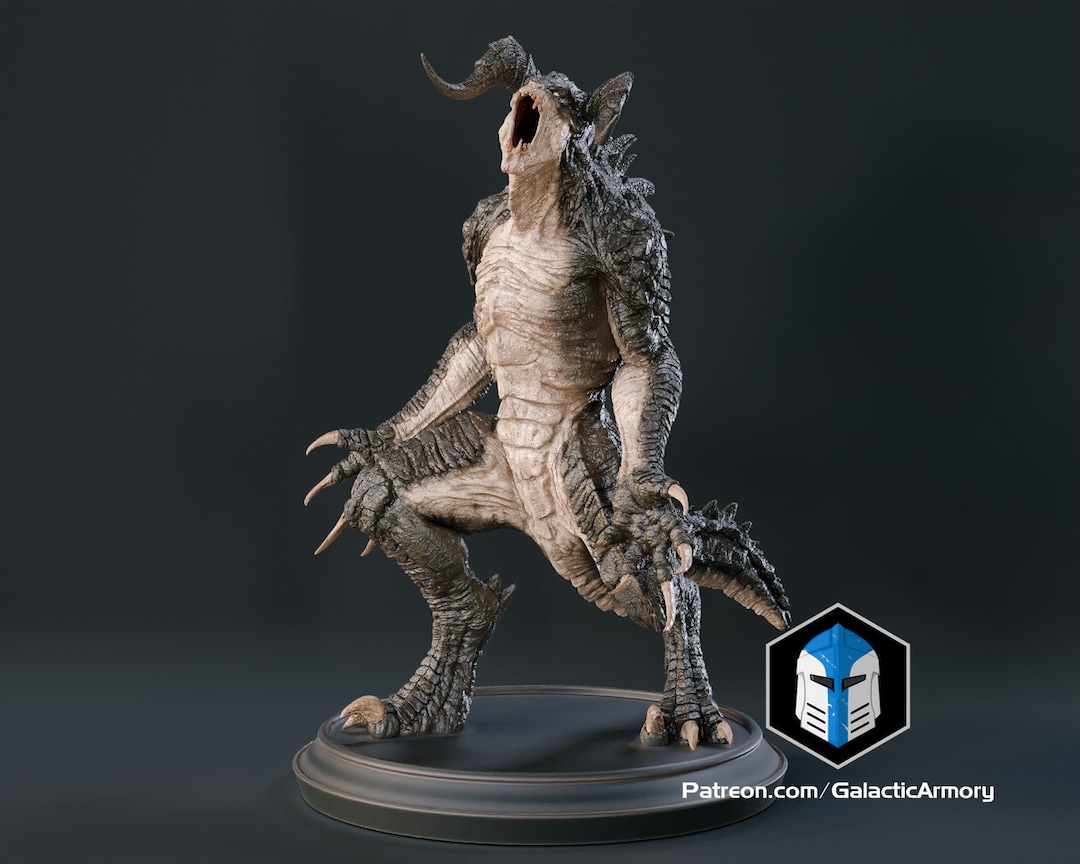 Fallout Deathclaw Figurine - 3D Print Files - Etsy