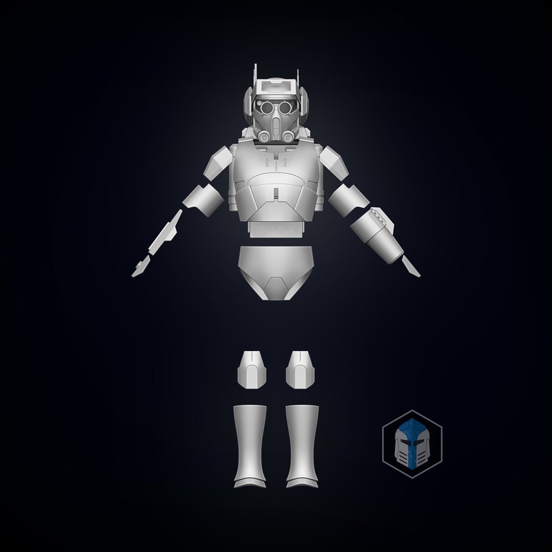 Bad Batch Tech Armor 3D Print Files - Etsy Canada