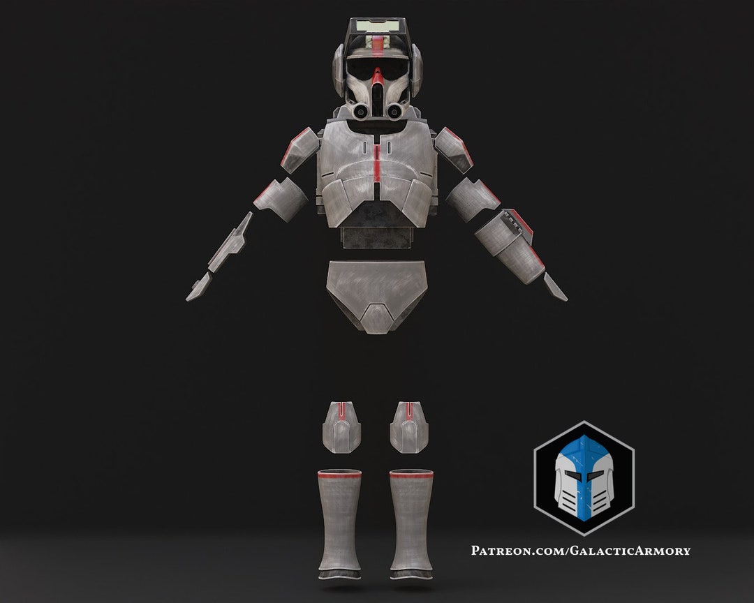 Bad Batch Tech Armor 3D Print Files - Etsy Canada